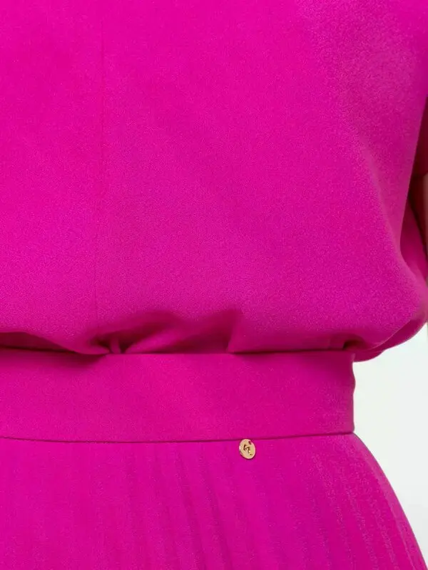 NISSA Pleated Midi Skirt
