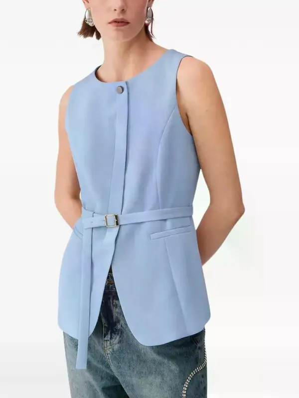 Liu Jo Belted Sleeveless Jacket