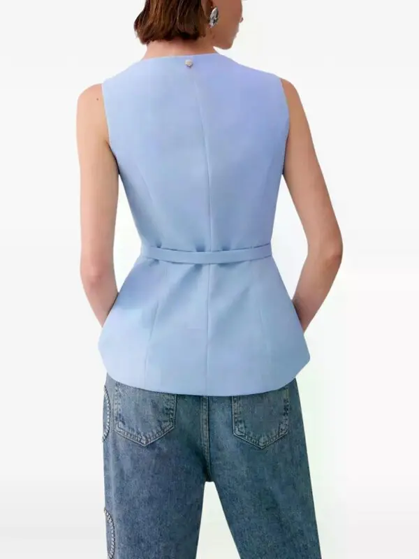 Liu Jo Belted Sleeveless Jacket