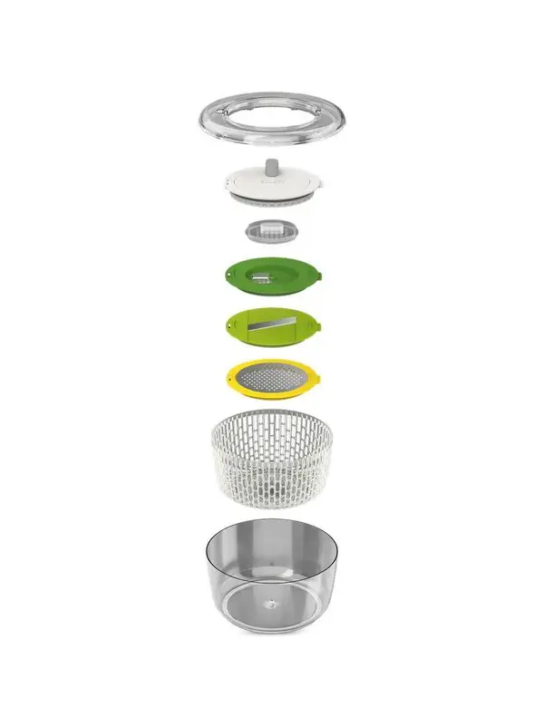 JOSEPH JOSEPH Multi-prep™ Salad Spinner - White