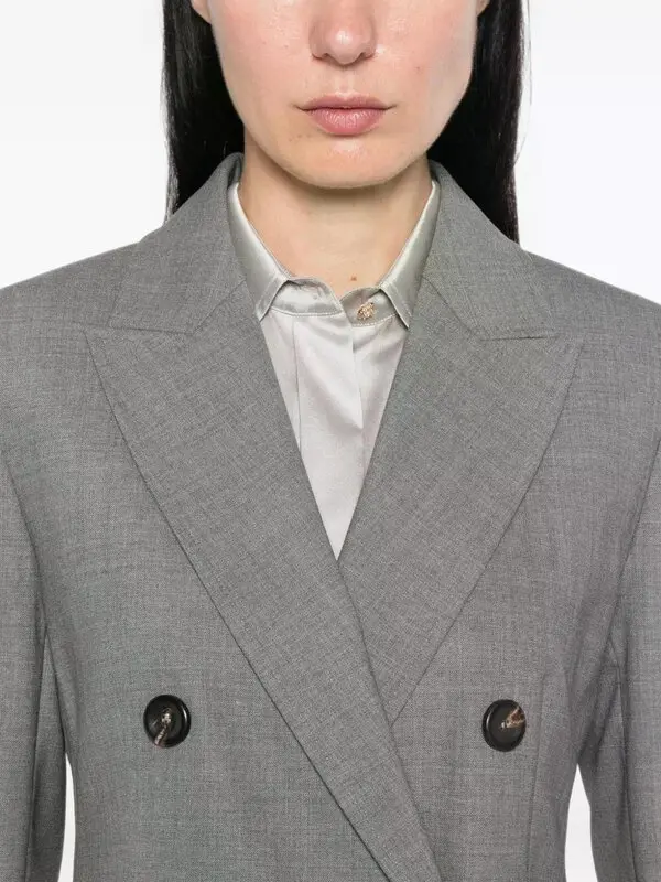 Max Mara Double-breasted Wool Jacket