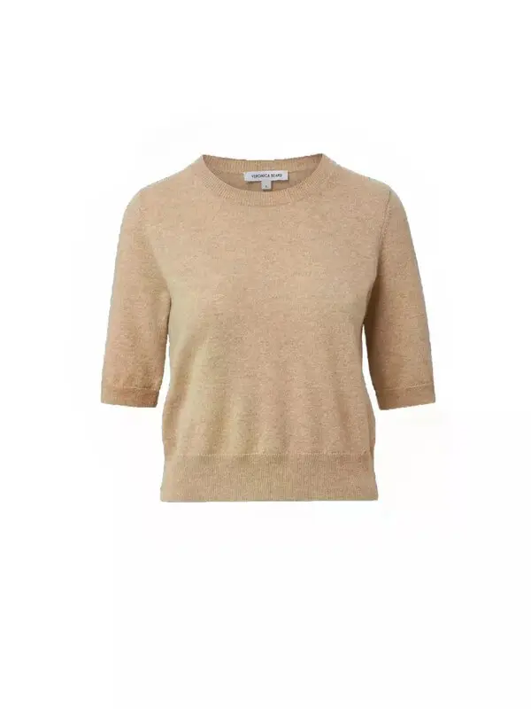 Veronica Beard Shana Short-sleeve Sweater