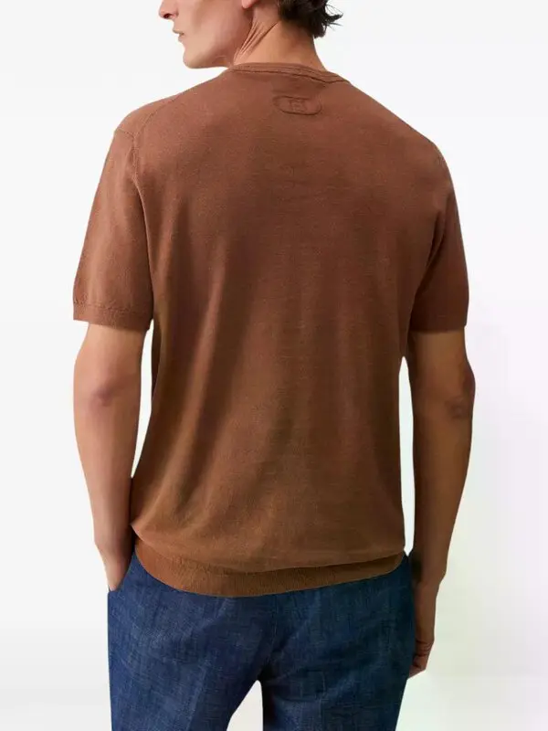 Liu Jo Linen And Cotton T-shirt