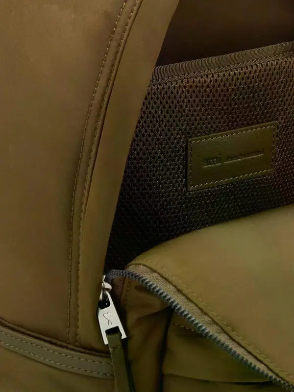 AMI Paris Nylon Marcel Backpack