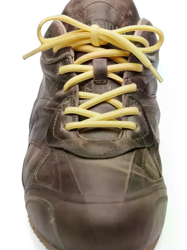 Axel Arigato Slow Runner Leather Sneakers - Brown