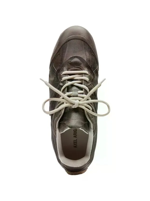 Axel Arigato Slow Runner Leather Sneakers - Brown