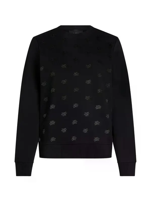 Karl Lagerfeld Rhinestone-embellished Sweater