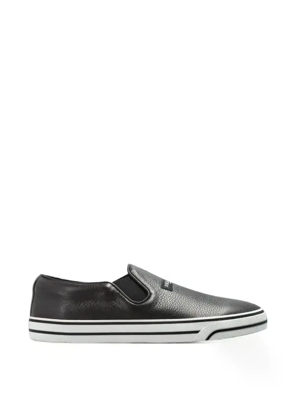 Dolce & Gabbana Dg Sailing Sneakers In Deerskin - Brown