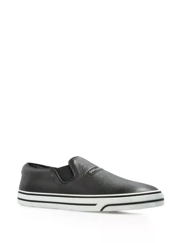 Dolce & Gabbana Dg Sailing Sneakers In Deerskin - Brown