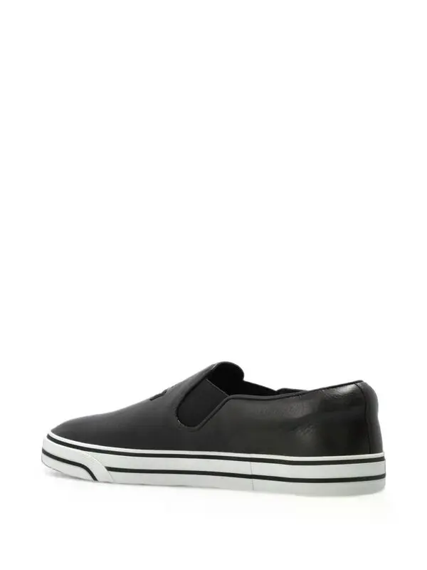 Dolce & Gabbana Dg Sailing Sneakers In Deerskin - Brown