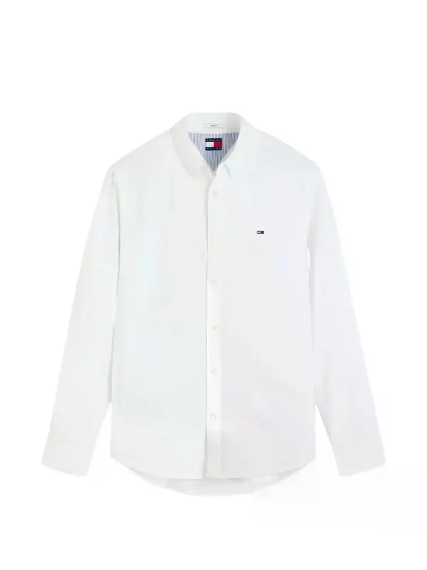 Tommy Hilfiger Button-down Long-sleeve Shirt - White