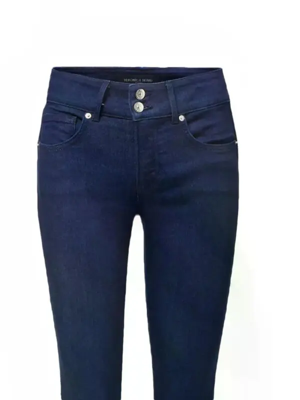 Veronica Beard Beverly Mid-rise Flared Jeans - Blue