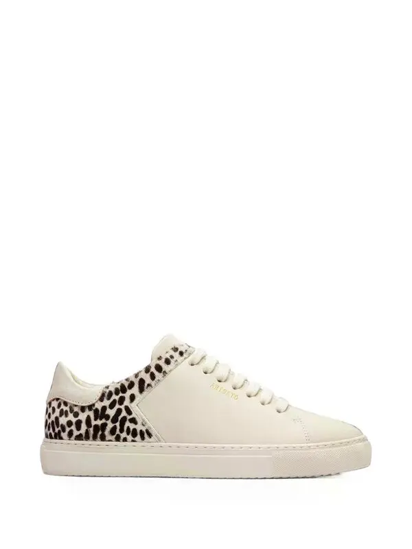 Axel Arigato Clean 90 Leopard-print Sneakers - Neutrals