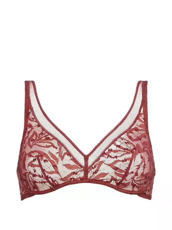 ERES Chœur Underwire Triangle Bra - Red