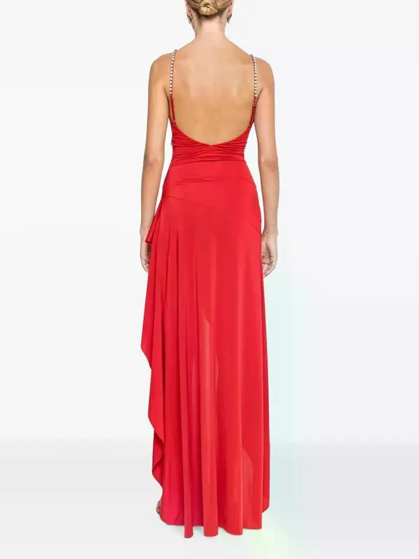NISSA Asymmetric Design Maxi Dress
