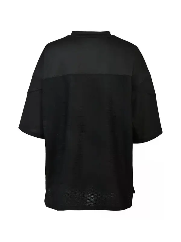 INTODUSK Logo-print V-neck T-shirt