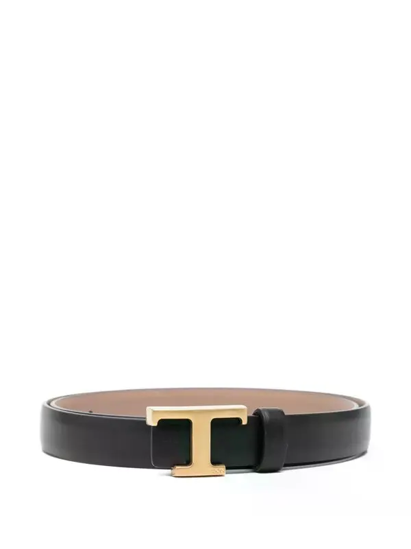 TOD'S T-buckle Leather Belt