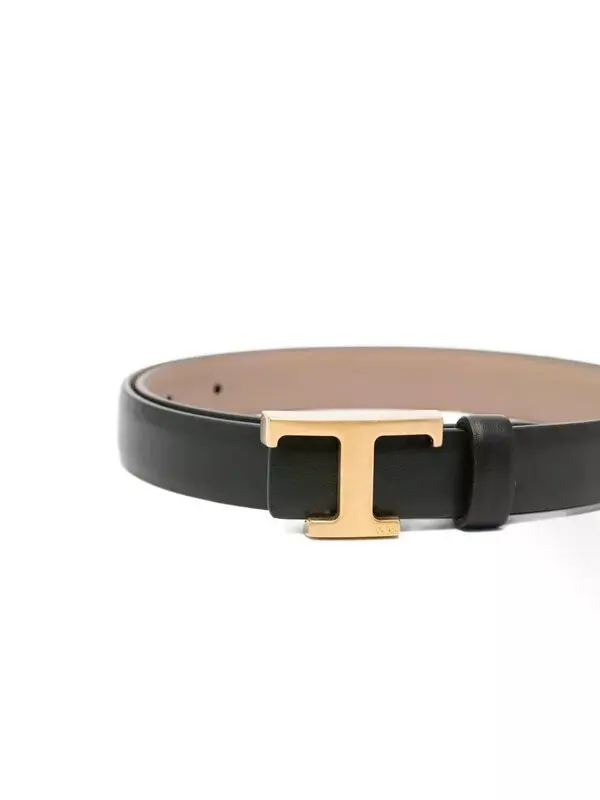 TOD'S T-buckle Leather Belt