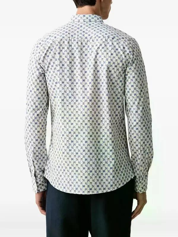 Scotch & Soda Micro-print Button-down Shirt