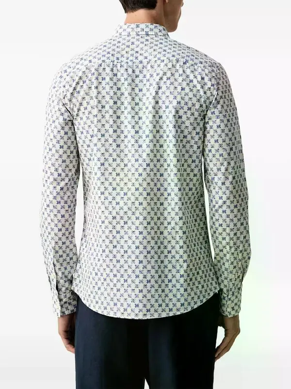 Scotch & Soda Micro-print Button-down Shirt