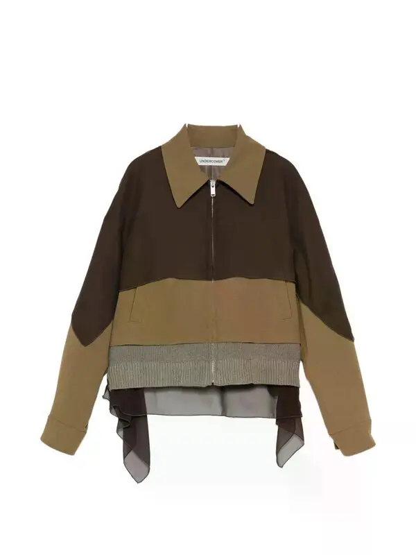 Undercover Colour-block Panelled Jacket