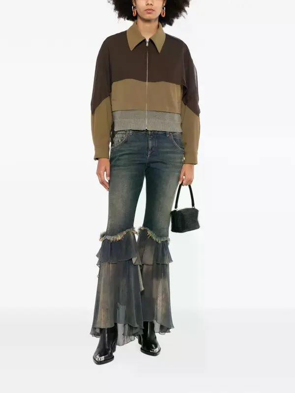 Undercover Colour-block Panelled Jacket