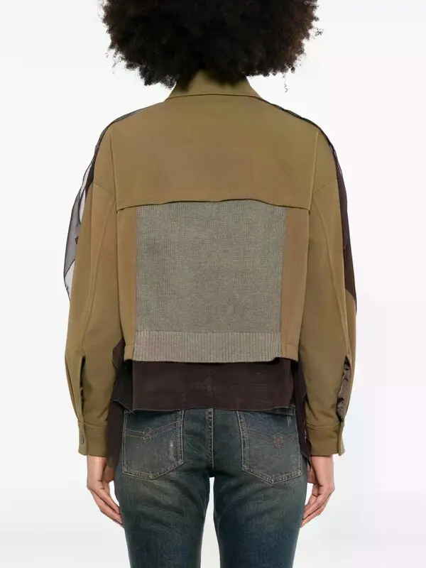 Undercover Colour-block Panelled Jacket
