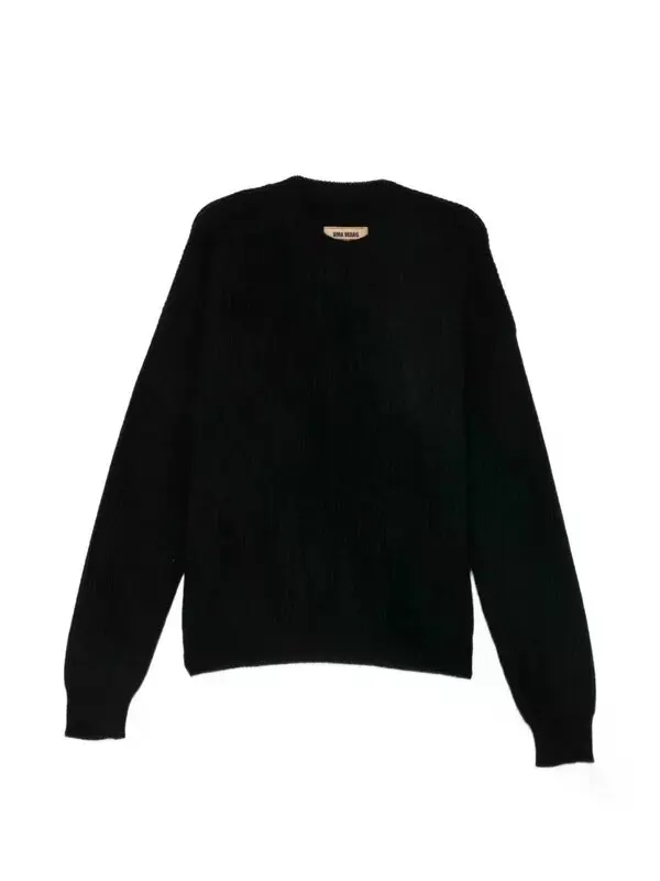 UMA WANG Ribbed-knit Crew-neck Jumper