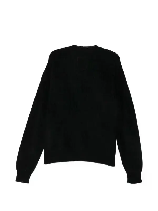 UMA WANG Ribbed-knit Crew-neck Jumper