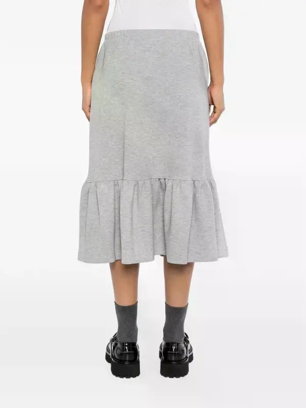 AO YES Ruffled Jersey Skirt