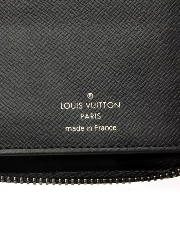LOUIS VUITTON 2021-2026 Monogram Eclipse Vertical Zippy Wallet Long Wallets