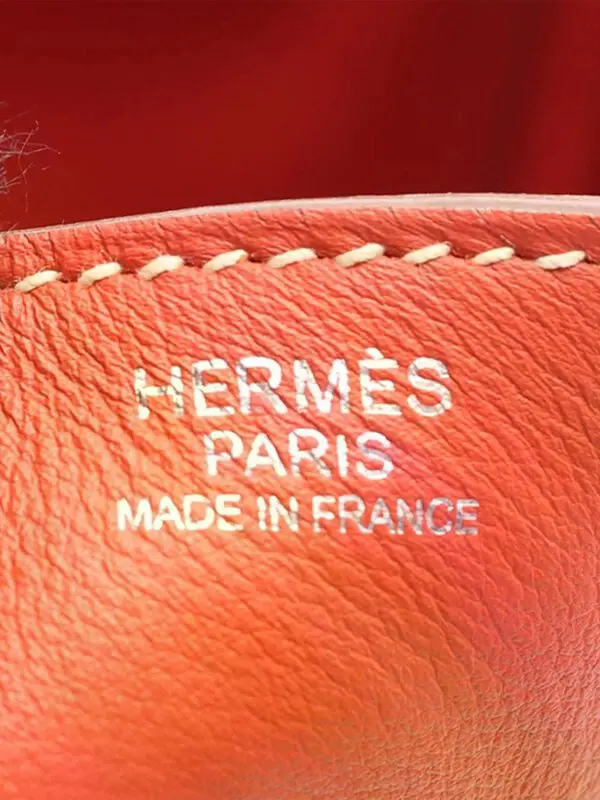 Hermès 30 Lindy Shoulder Bag - Orange