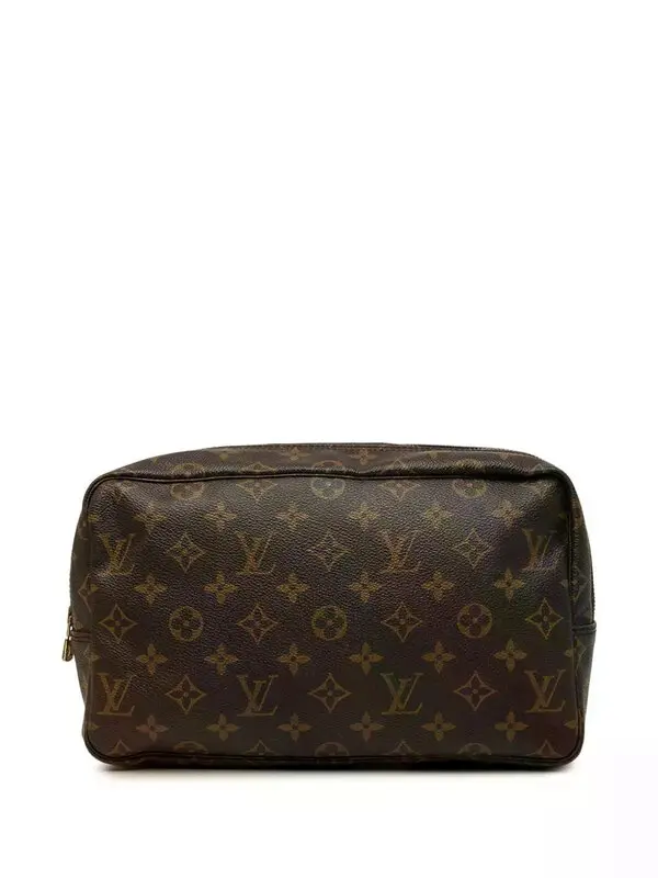 LOUIS VUITTON Monogram Trousse Toilette 28 Clutch Bag