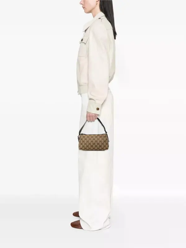 Gucci 2000-2015 Gg Canvas Shoulder Bag - Neutrals