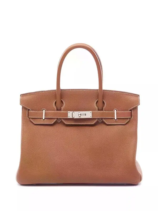 Hermès 2018 Togo Birkin Retourne 30 Handbag - Brown