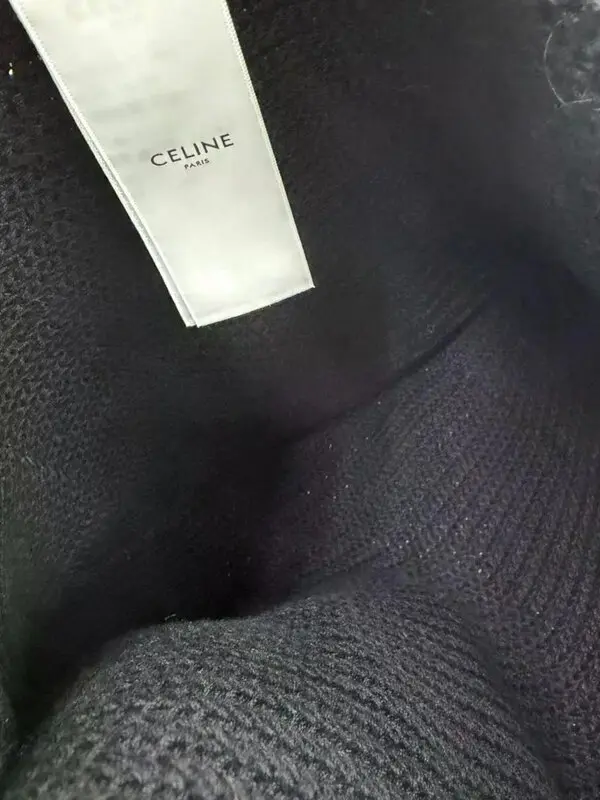 Celine 2018-2026 Crocheted Cotton Crossbody Bag