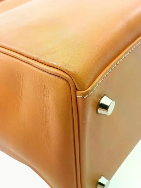 Hermès 1999 Chamonix Kelly Retourne 35 Satchel - Brown