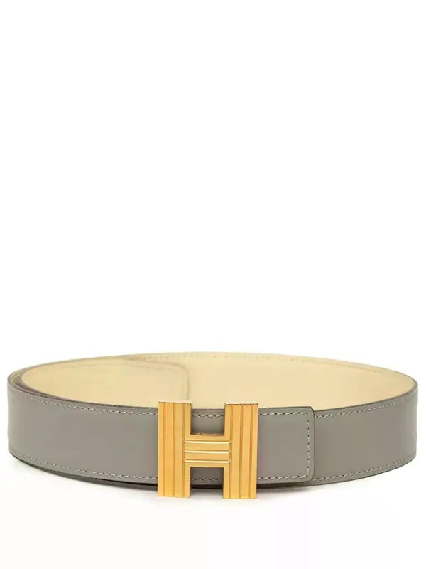 Hermès 2000 Box Calf Cadena H Reversible Belt