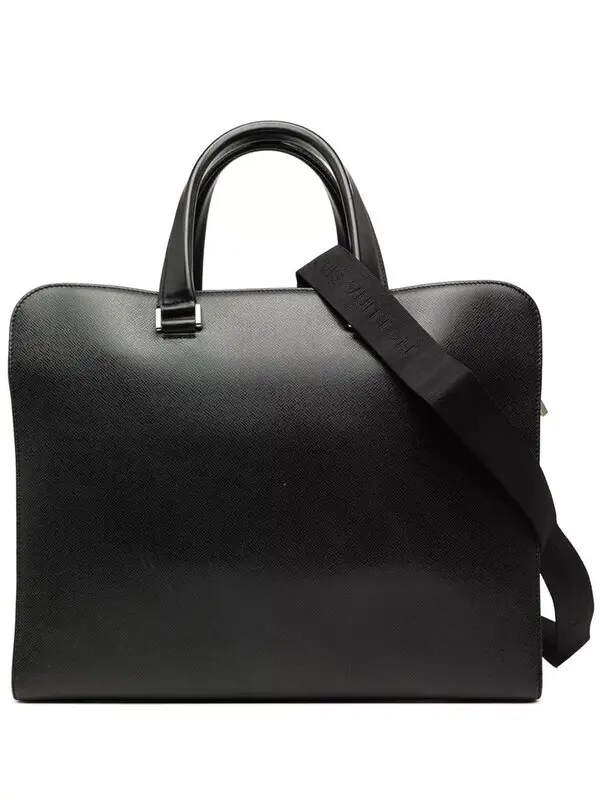 LOUIS VUITTON 2003 Taiga Nevski Business Bag