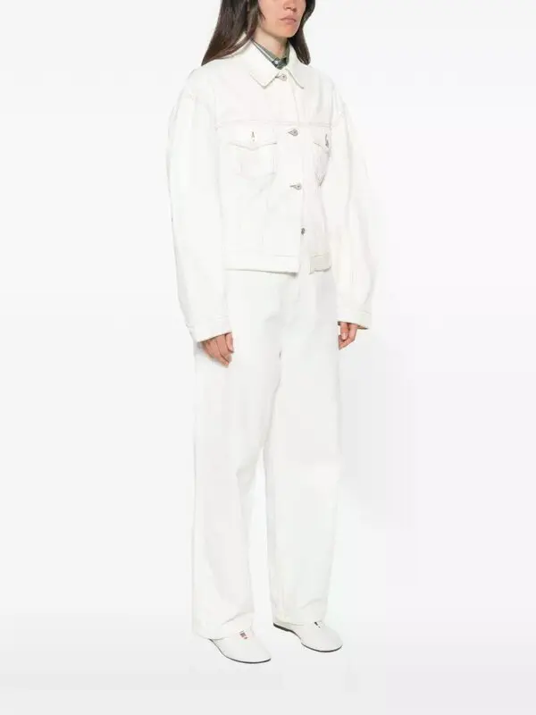 Jacquemus Contrast-stitch Denim Jacket