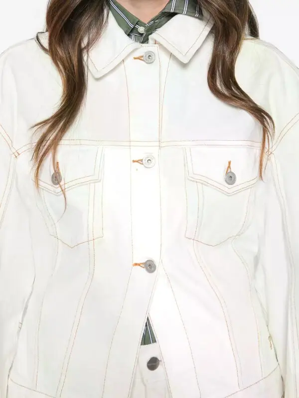 Jacquemus Contrast-stitch Denim Jacket