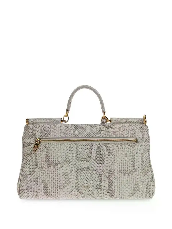 Dolce & Gabbana Medium My Sicily Handbag In Python