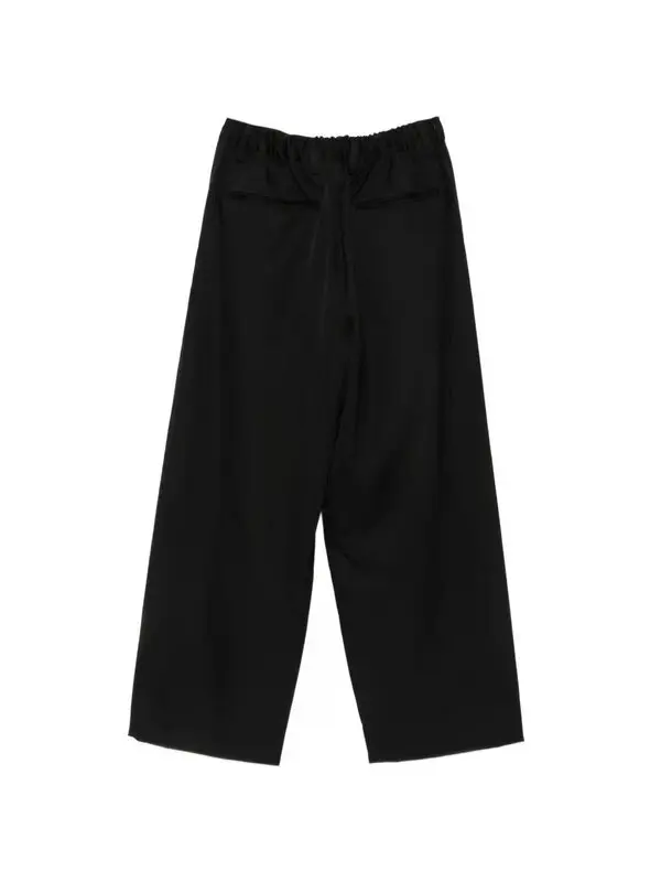 SSSTEIN Pleated Elasticated-waist Trousers