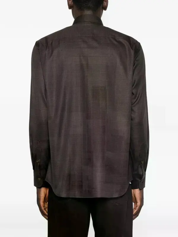 Brioni Check-pattern Shirt