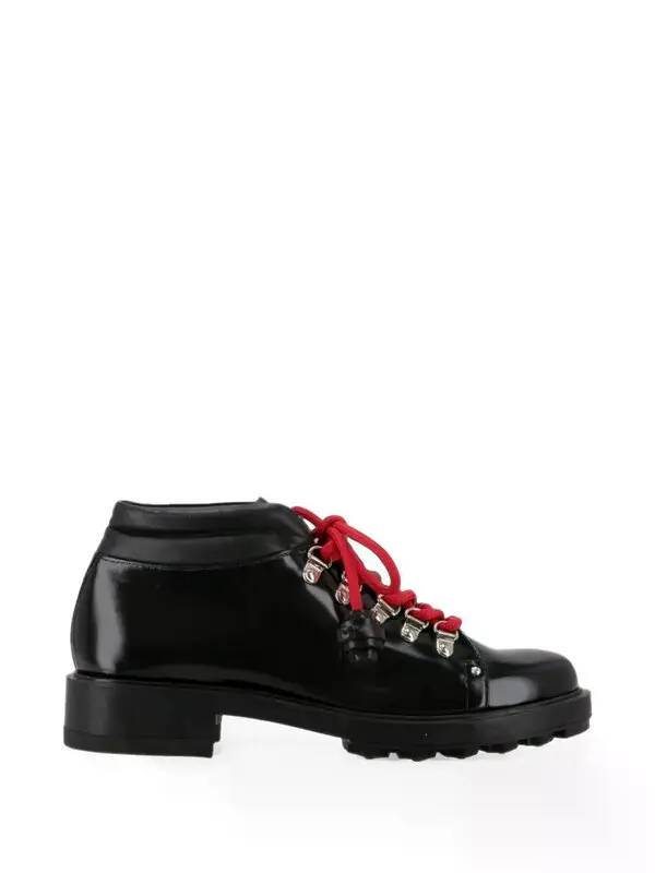 TOD'S Contrast Lace Boots