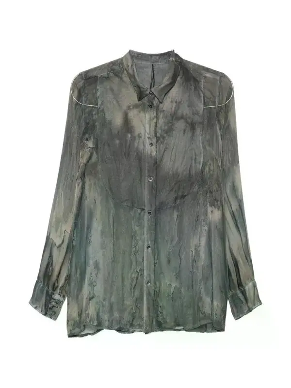 Masnada Tie-dye Effect Shirt
