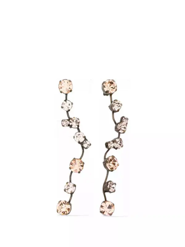 FORTE_FORTE Crystal-embellished Drop Earrings