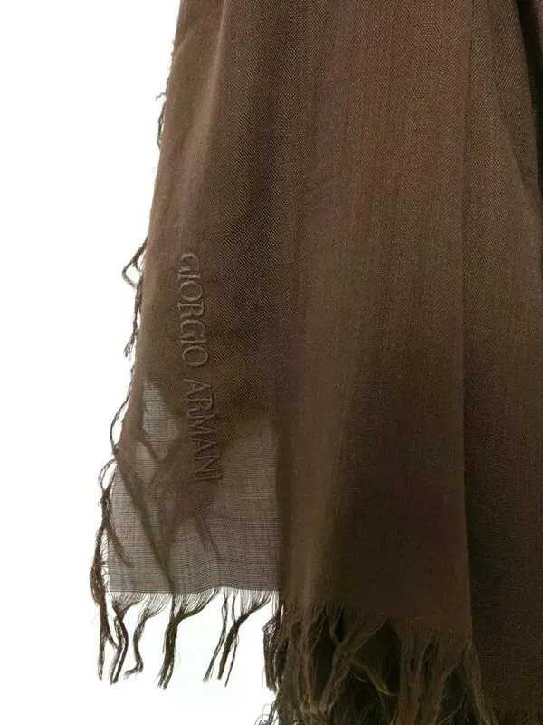 Giorgio Armani Frayed-edge Scarf