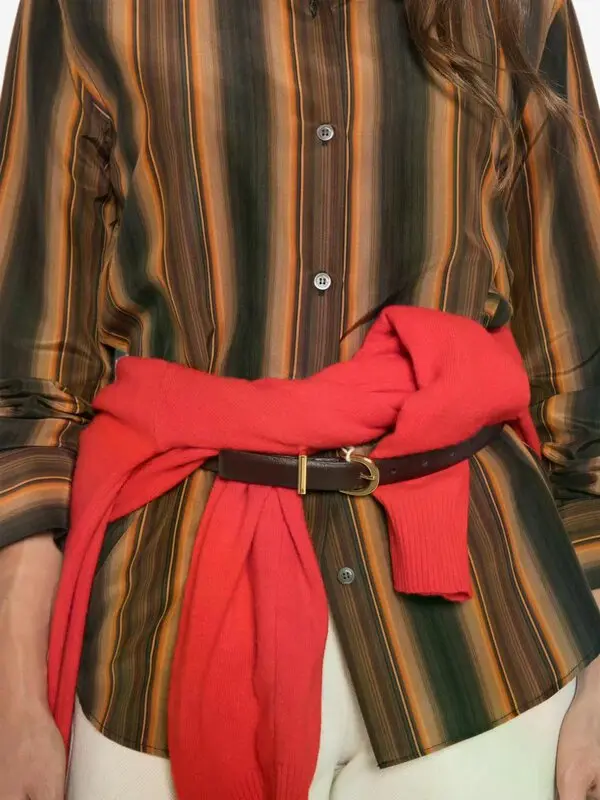 Marni Vertical-stripe Long-sleeve Shirt
