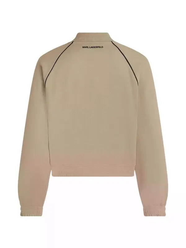Karl Lagerfeld Logo-embellishment Bomber Jacket